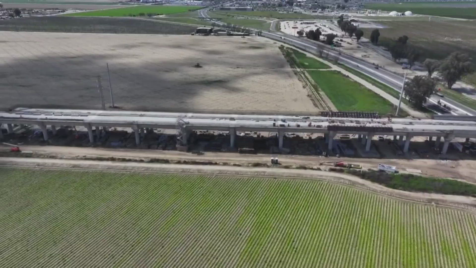 What happens to 171 miles of track under construction if the California ...