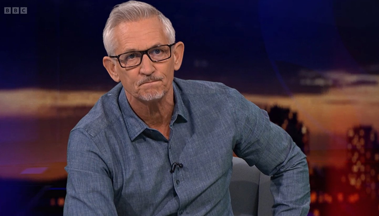 Gary Lineker sobs as he signs off from last-ever Match of the Day