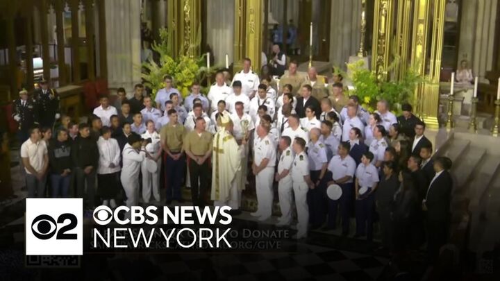 Sunday morning Mass at St. Patrick's Cathedral dedicated to servicemembers