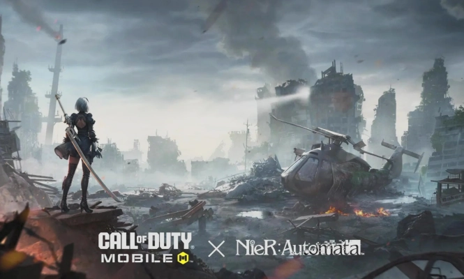 Call of Duty Mobile revela colaboração com Nier Automata