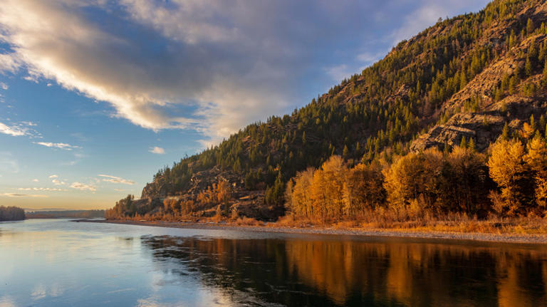 Montana's River Canyon With Secret Springs, Soaring Eagles, And ...