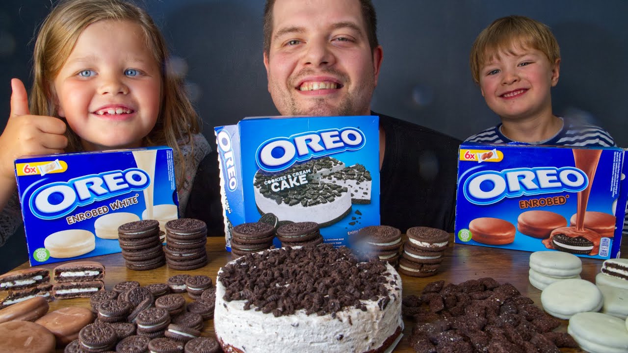 ASMR Oreo Party | Birthday, Double Filled, Cool Mint, Mini Oreos & Oreo ...
