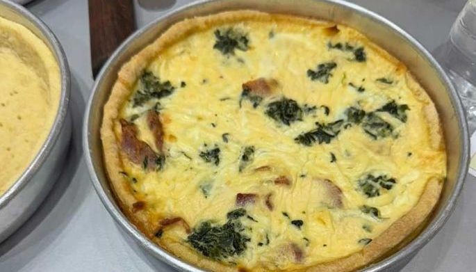 Recipe: Chef Rene Ruz's Spinach and Cheese Quiche