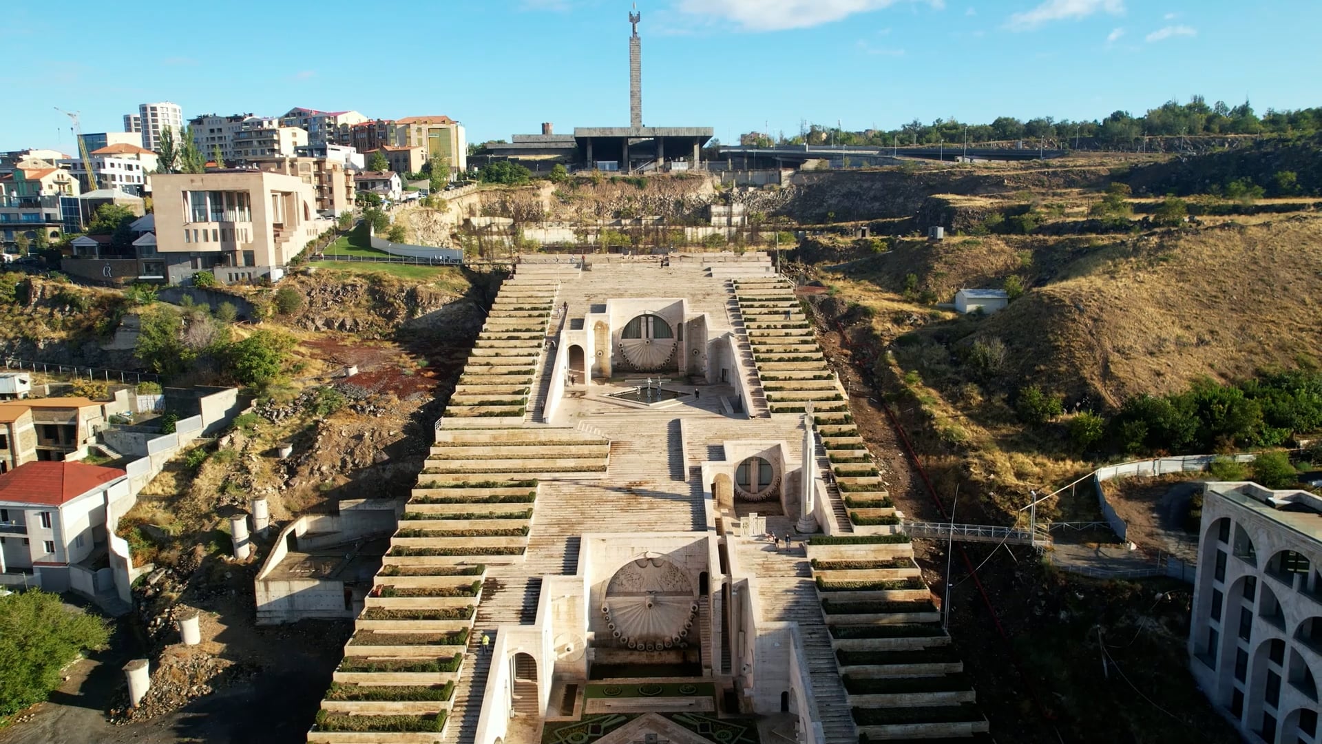 Το Ερεβάν και το όρος Αραράτ της Αρμενίας αποκαλύφθηκαν από drone