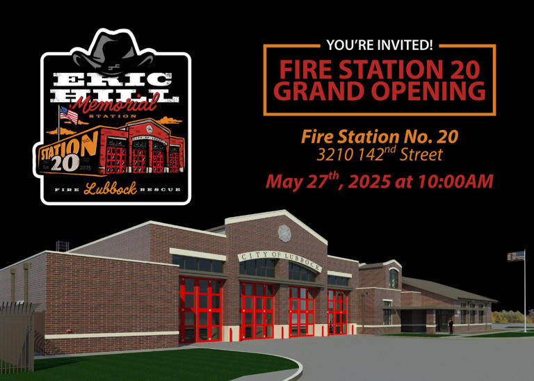 Everyone invited to grand opening of Lubbock Fire Station 20 on Tuesday ...