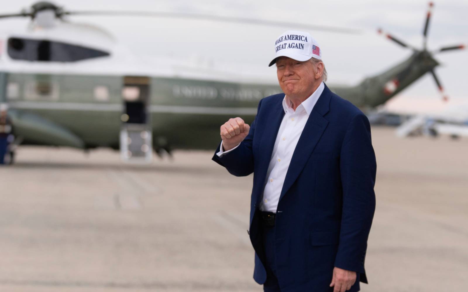 Trump says US wants to make tanks, not T-shirts