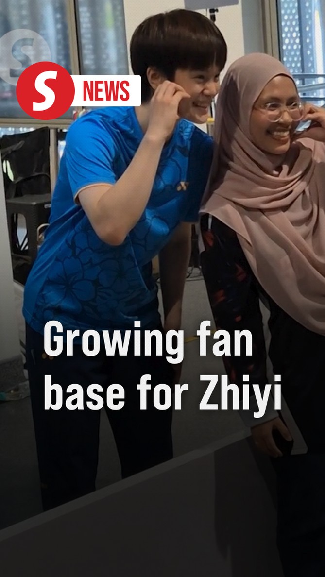 Growing fan base for Wang Zhiyi