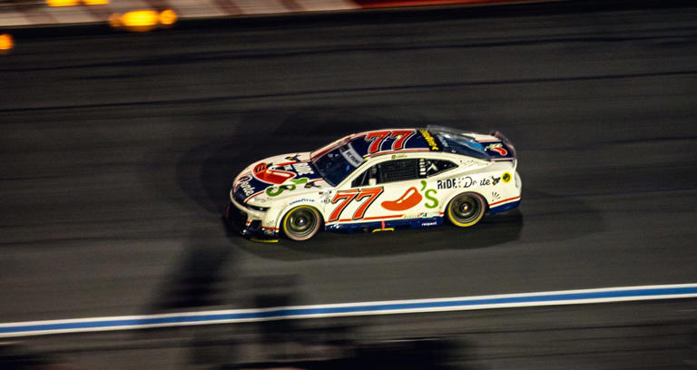 Carson Hocevar's banner day ends with engine issue late at Charlotte