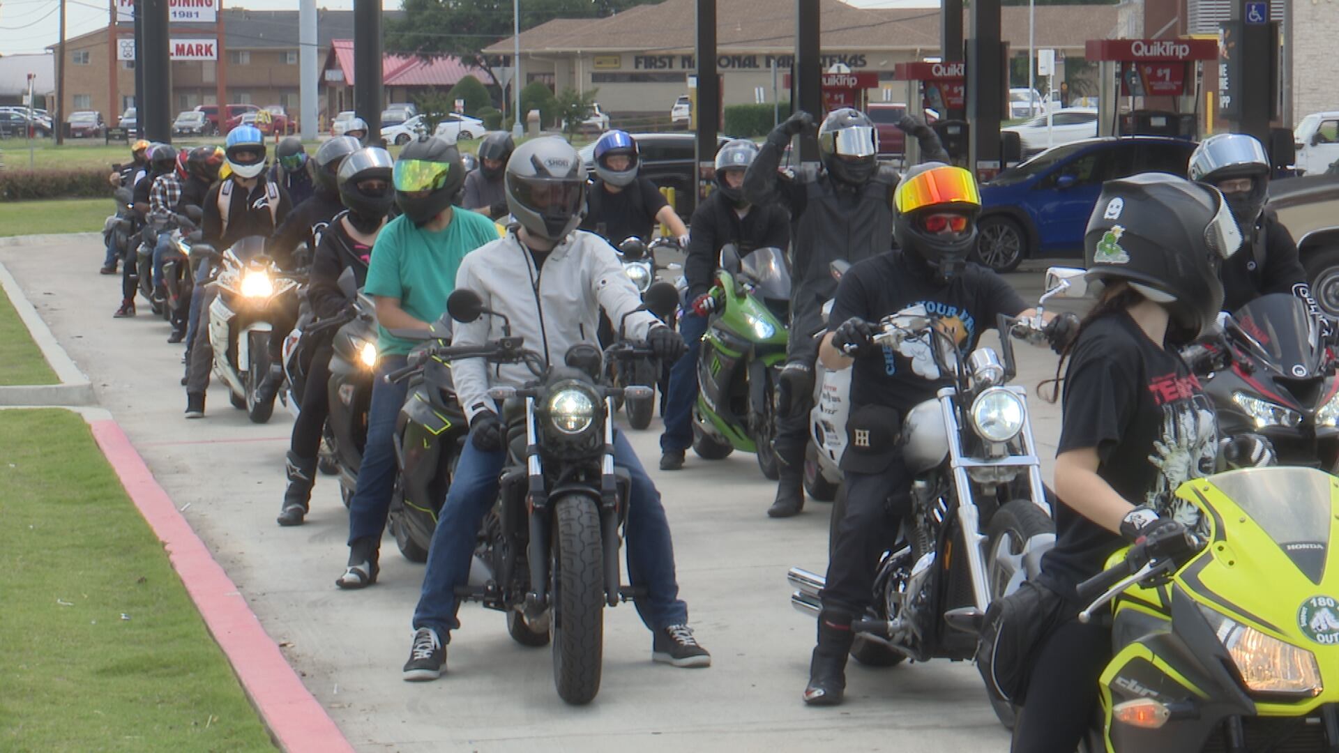 One last ride: Motorcycle clubs honor fallen member with memorial site ...