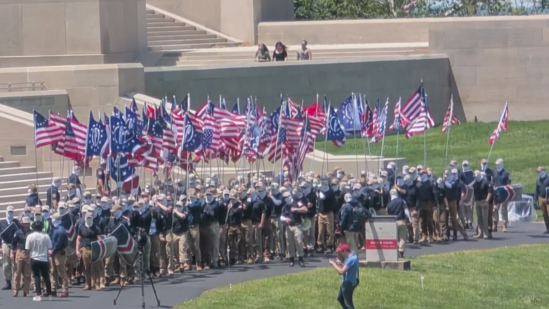 White nationalist hate group rallies in Kansas City Memorial Day weekend