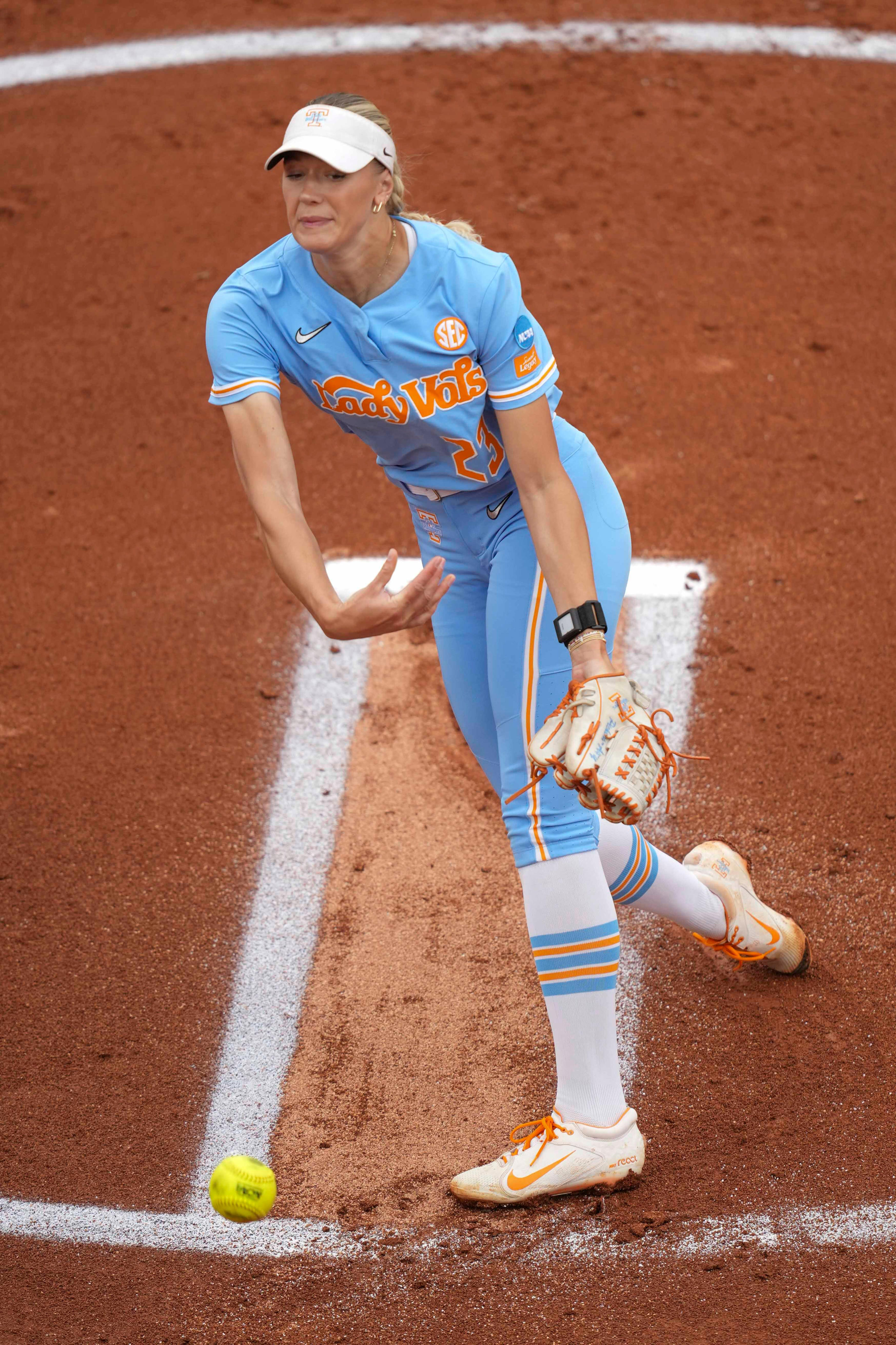 Fastest softball pitches in history – from Tennessee's Karlyn Pickens ...