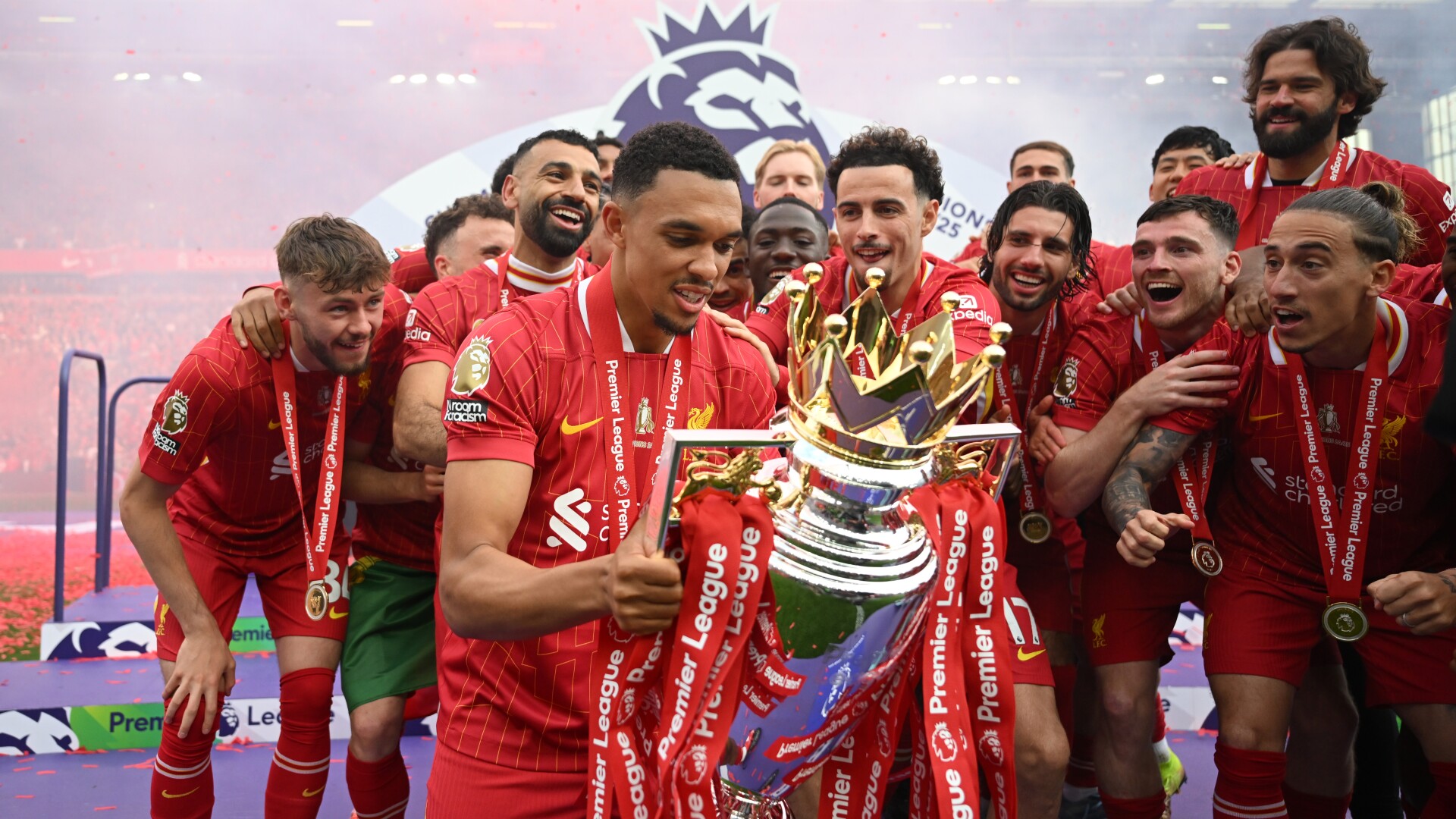 Liverpool 1-1 Crystal Palace: Salah gets 10-man Reds a draw on trophy ...