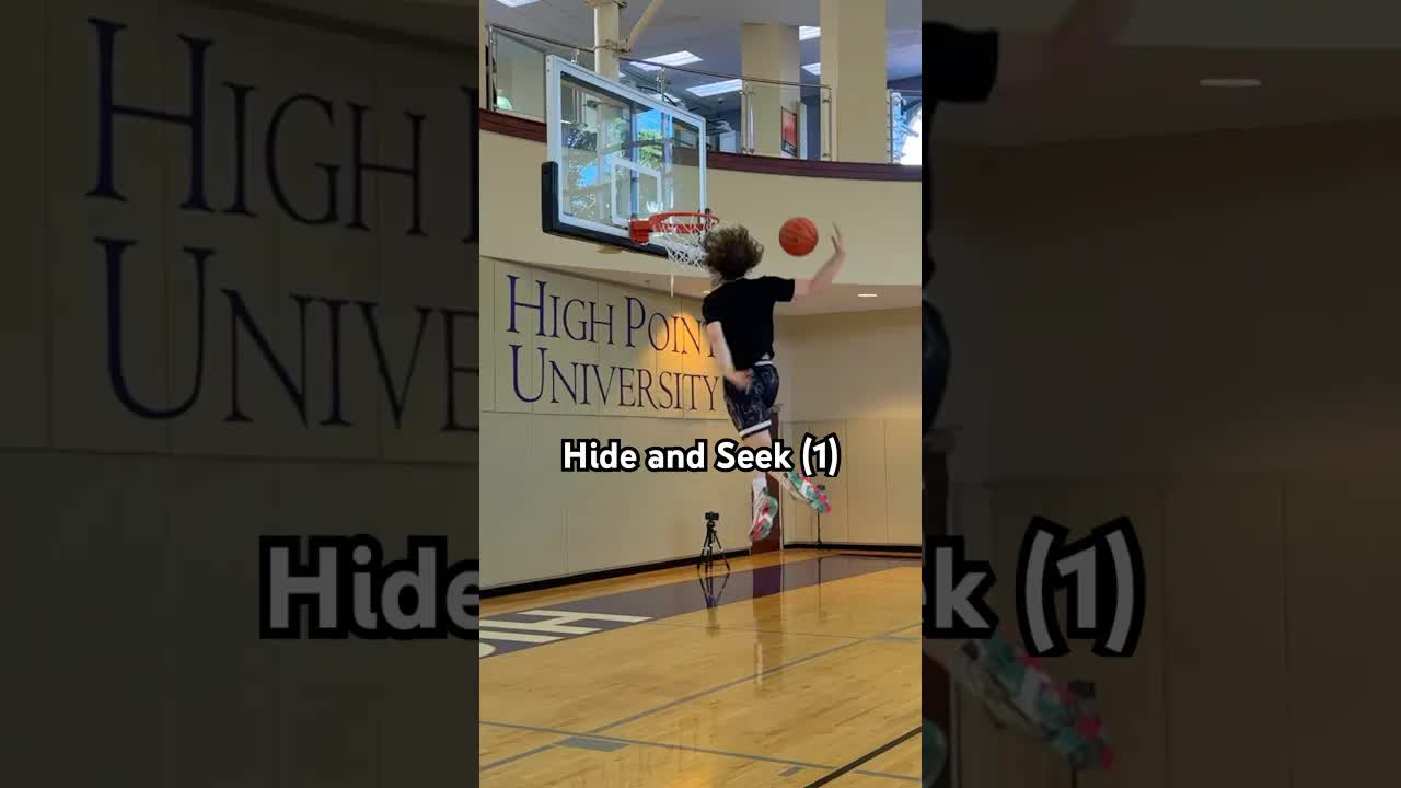(358) dunk contest: epic basketball trick shots