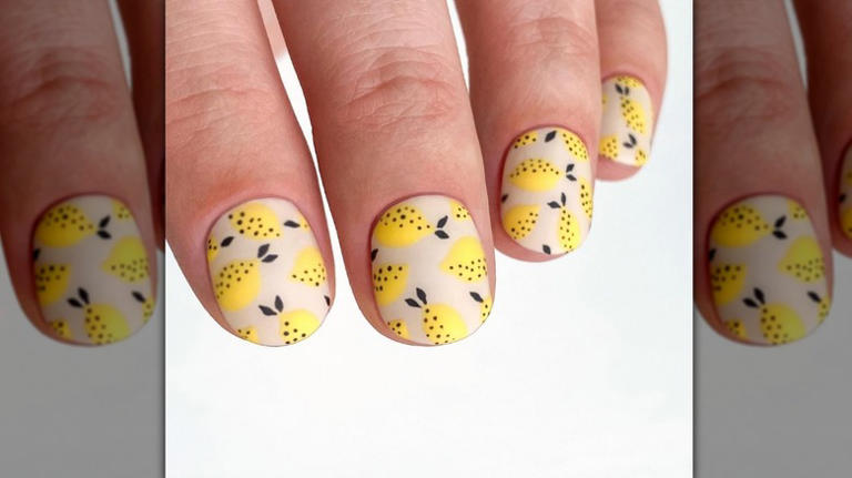 Lemon-Inspired Nail Looks For A Mediterranean Vibe During Summer 2025
