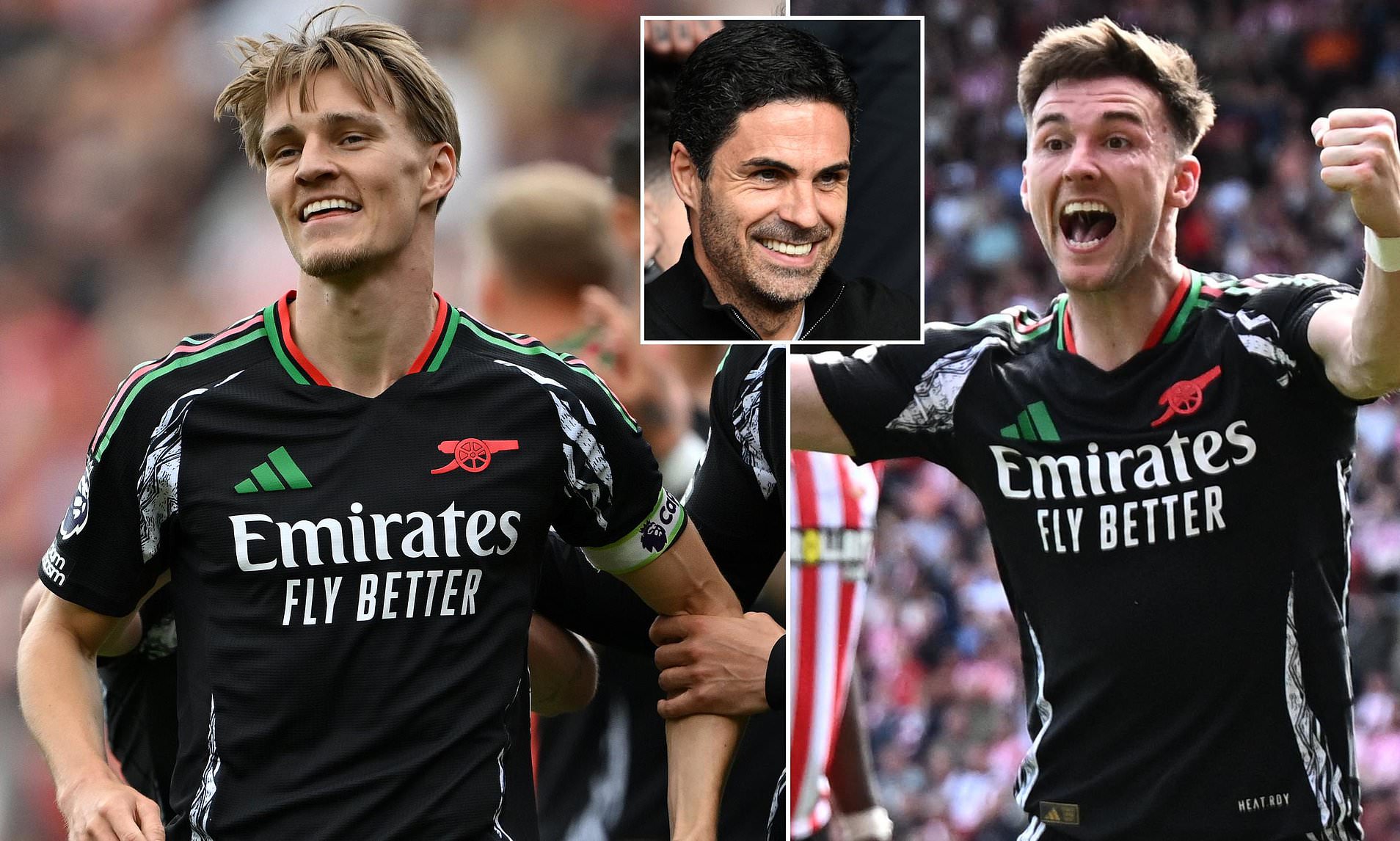 Southampton 1-2 Arsenal: Gunners secure second place for a THIRD ...