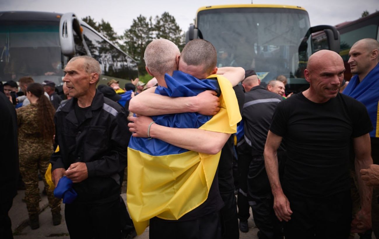No Azov fighters in 1,000-for-1,000 POWs exchange, Ukraine's ...