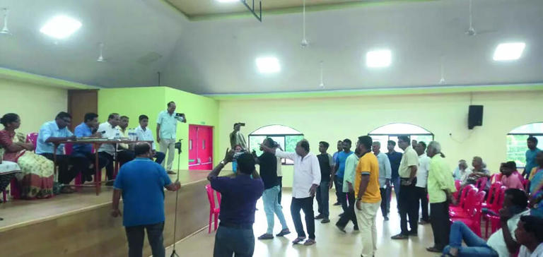 Bhoma bypass road: Locals ask p’yat to stop work in protest