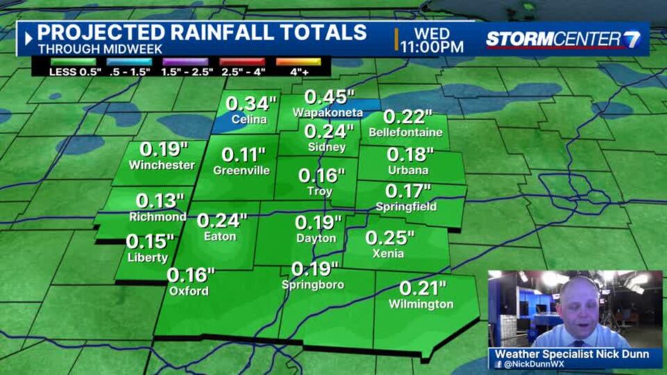 Sunday PM Forecast: May 25, 2025