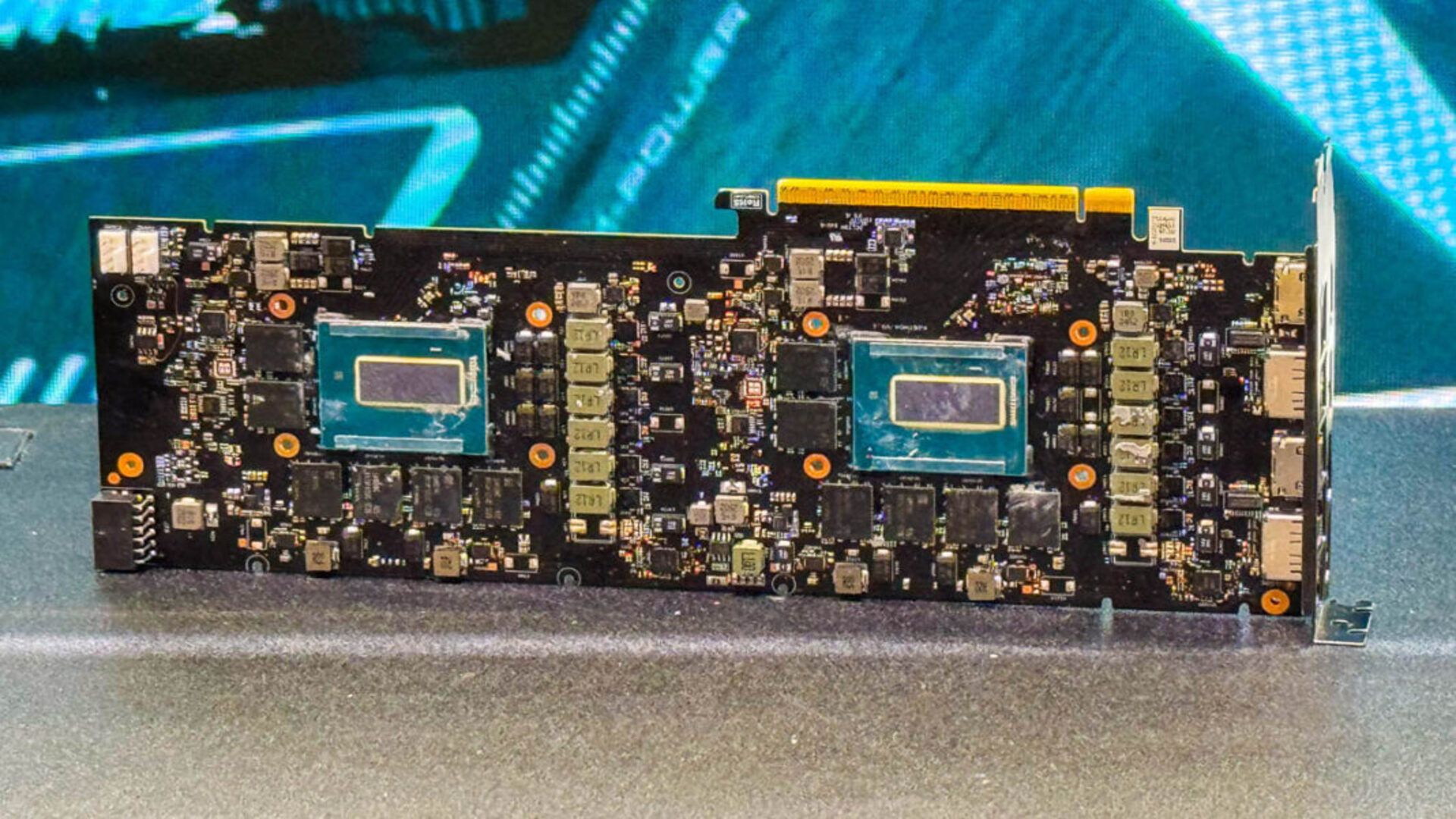 Intel just greenlit a monstrous dual-GPU video card with 48GB of RAM just for AI - and here it is