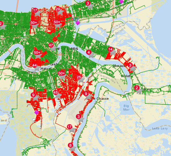 Periodic power outage cause of major citywide outage
