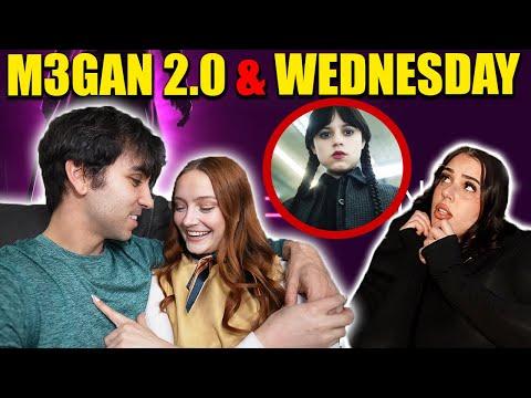 M3gan 2.0 & Wednesday Season 2 Trailer Reactions! (w/stromedy's Girlfriend)