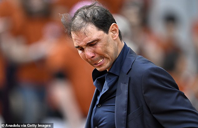 Rafael Nadal sheds tears as the 'big four' reunite for Spaniard's ...