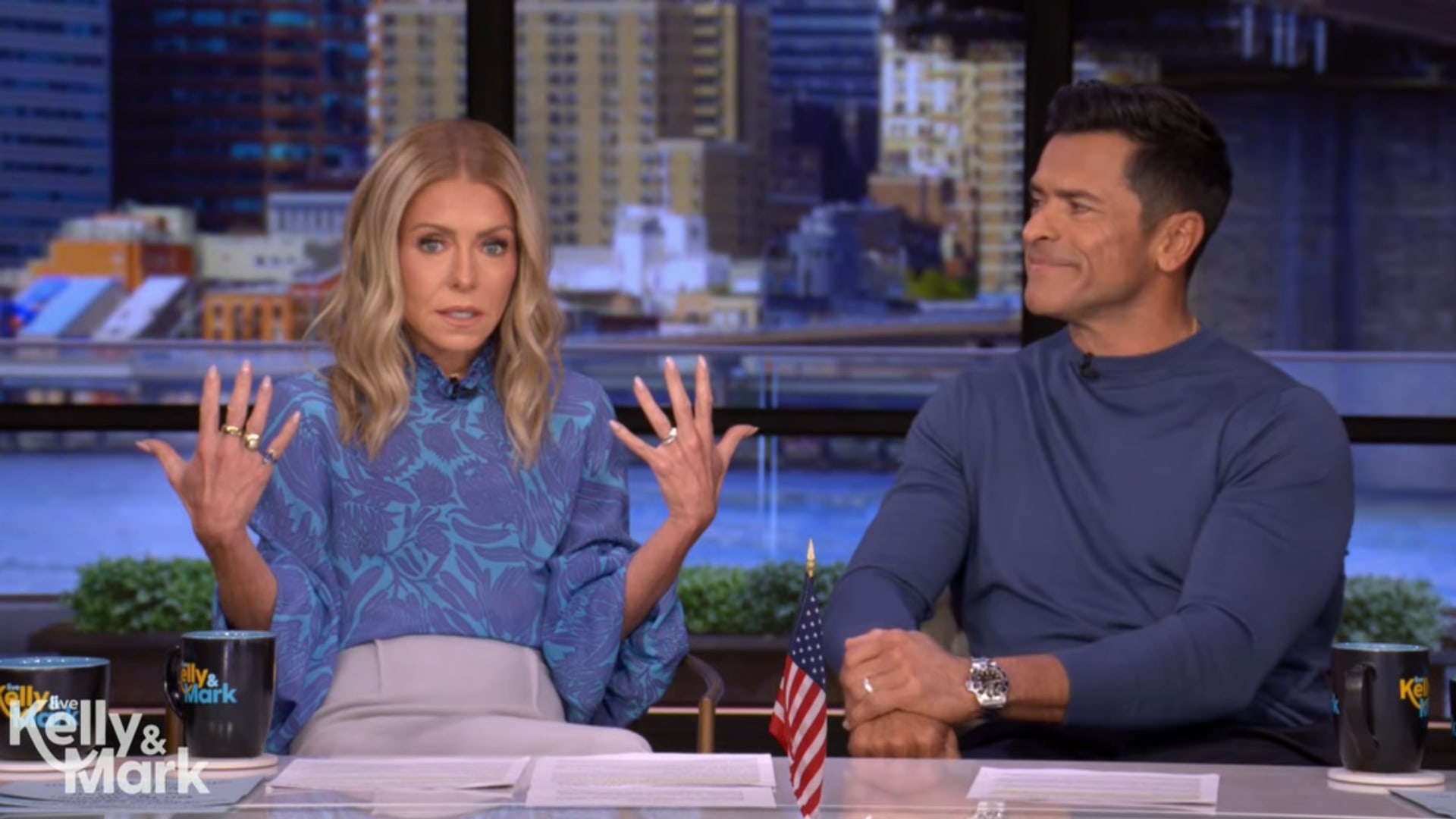 Kelly Ripa reveals the animal she thinks Mark Consuelos looks like –and ...
