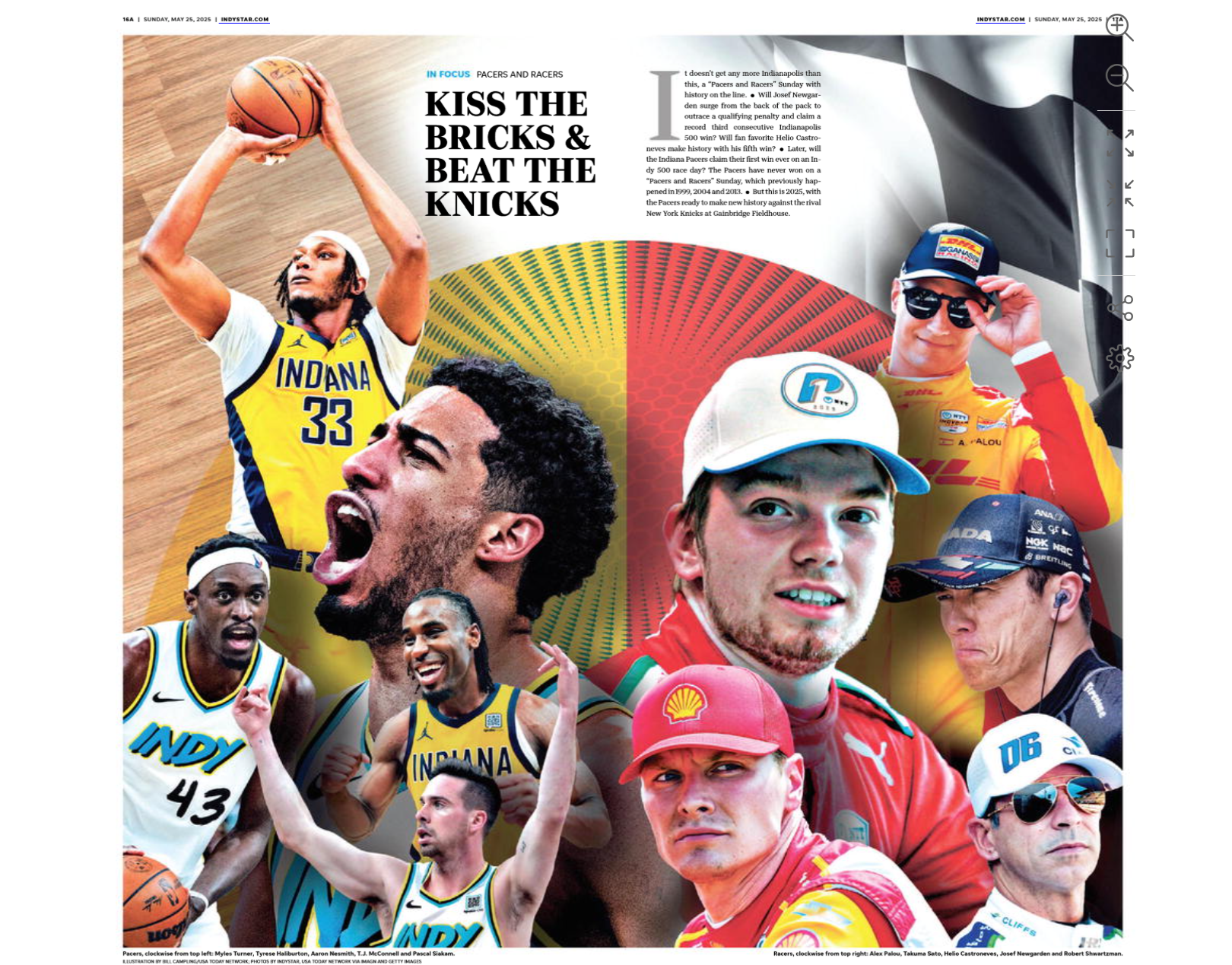 'Energy in Indy is insane': Pacers & Racers attendees hope for ...