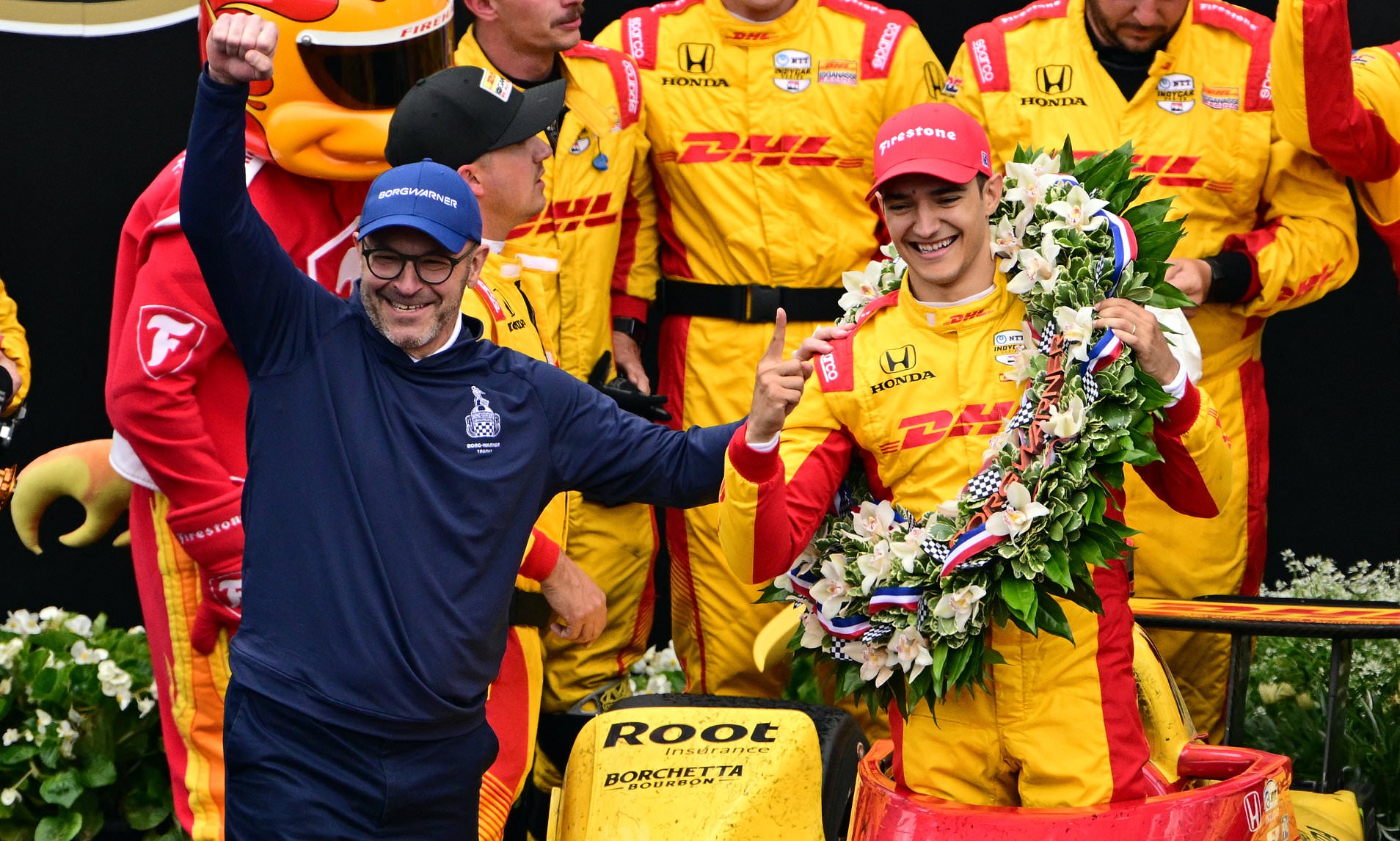 Spain's Alex Palou wins Indianapolis 500 in his first race on an oval track