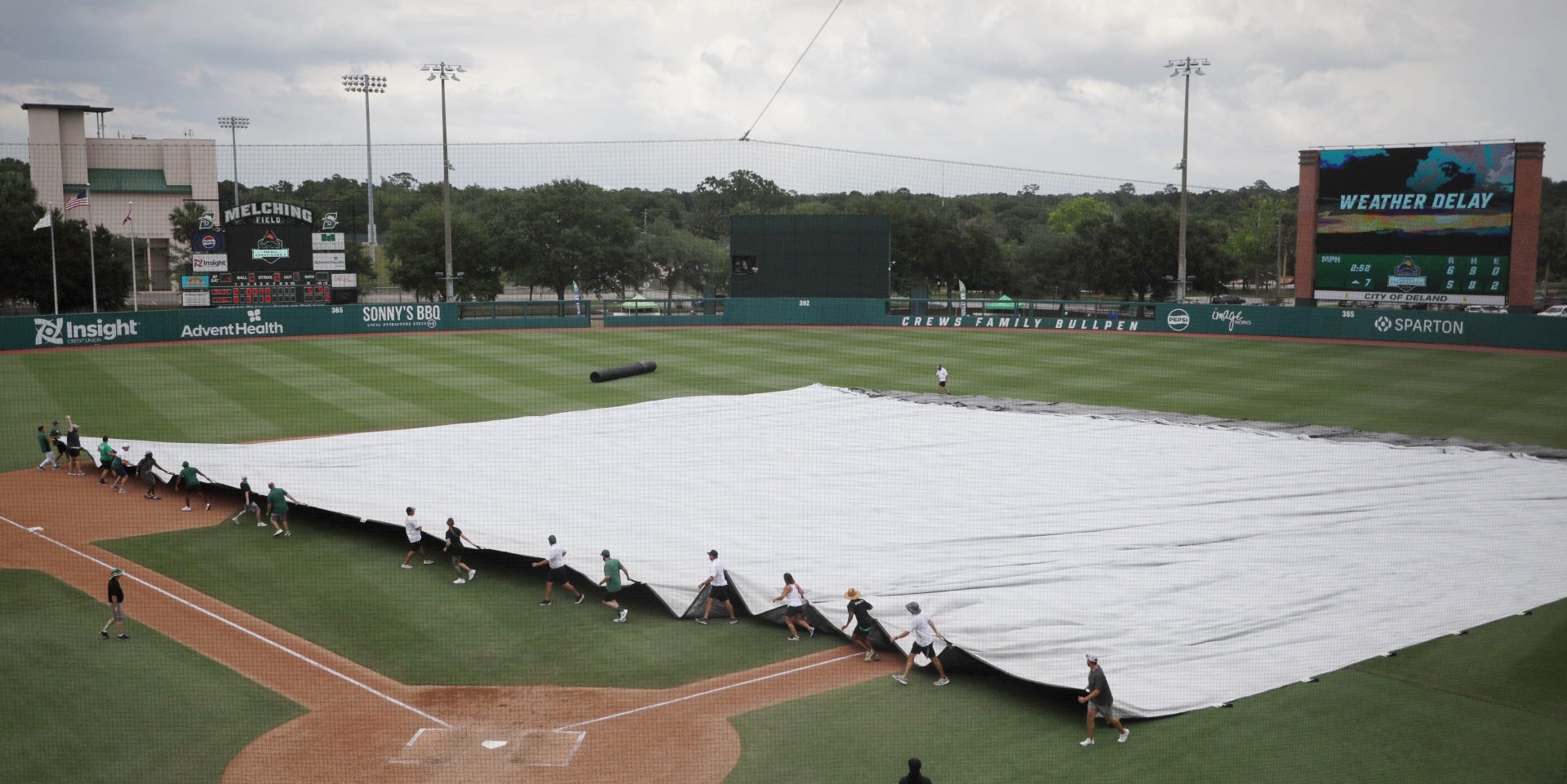 Stetson baseball vs. FGCU highlights: Hatters move on after rain ...