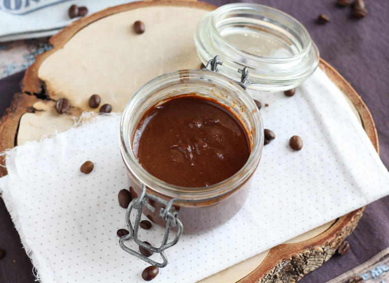 Por fin una crema para untar con sabor a café! con chocolate y avellanas