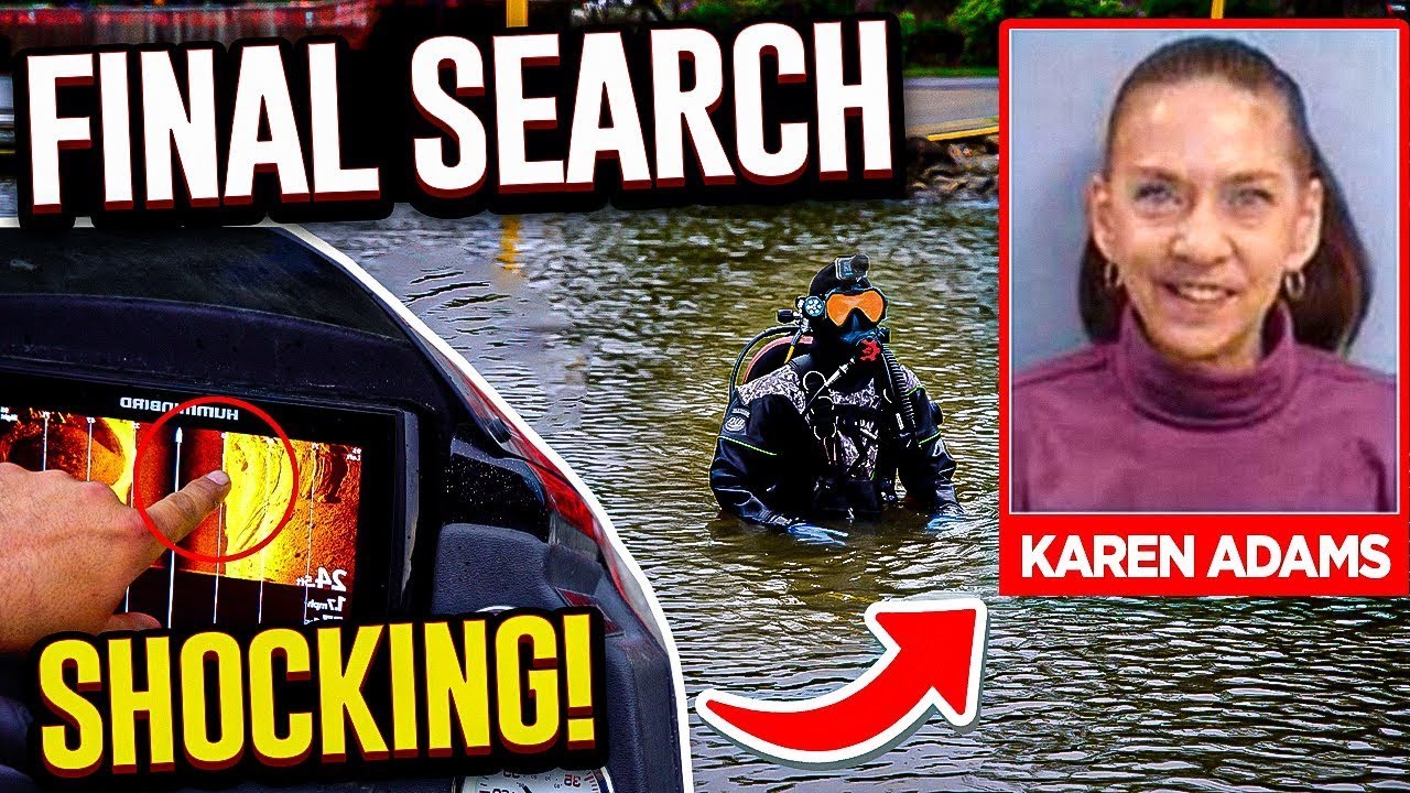 FBI Case Search For Karen Adams | Divers FOUND Target In Dangerous River