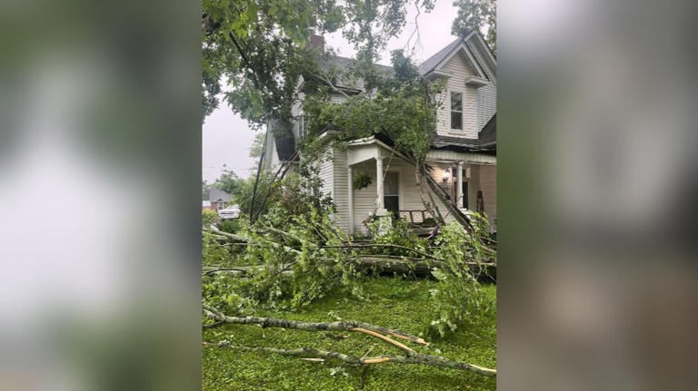 Trees down, thousands without power following Middle Tennessee storms