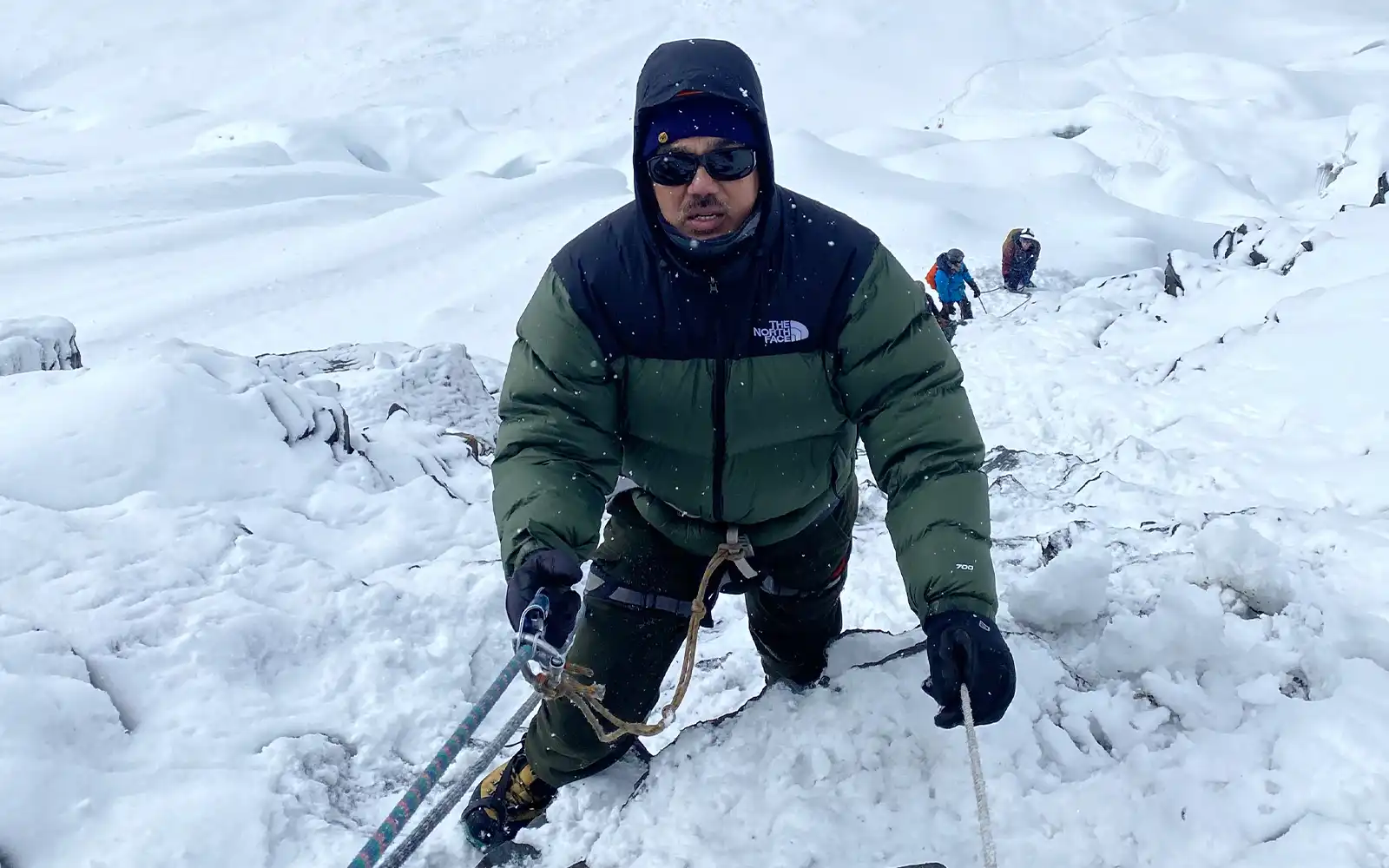 63 and still climbing, retired engineer defies limits