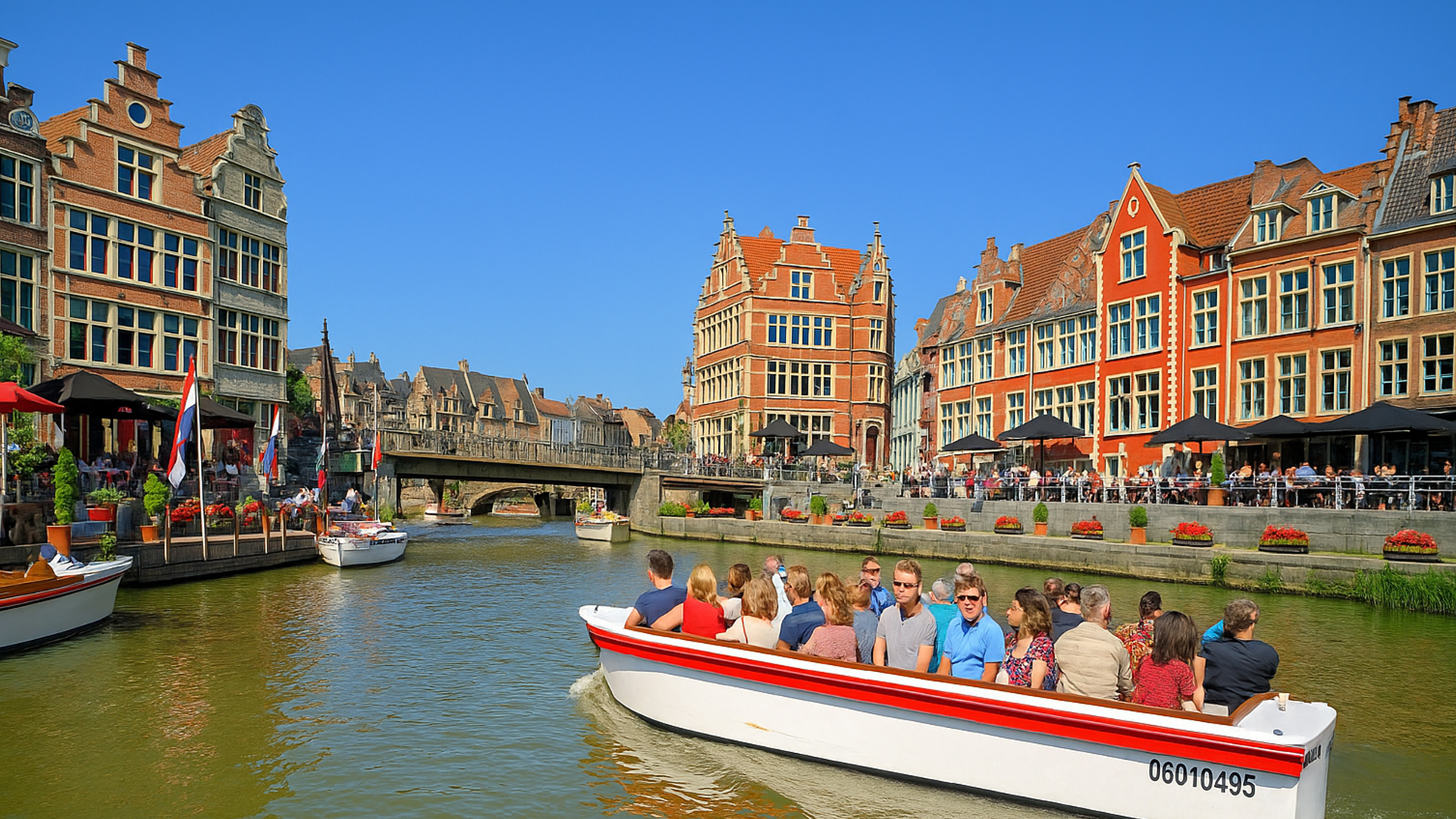 Historic Ghent - Scenic Boat Tour Belgium