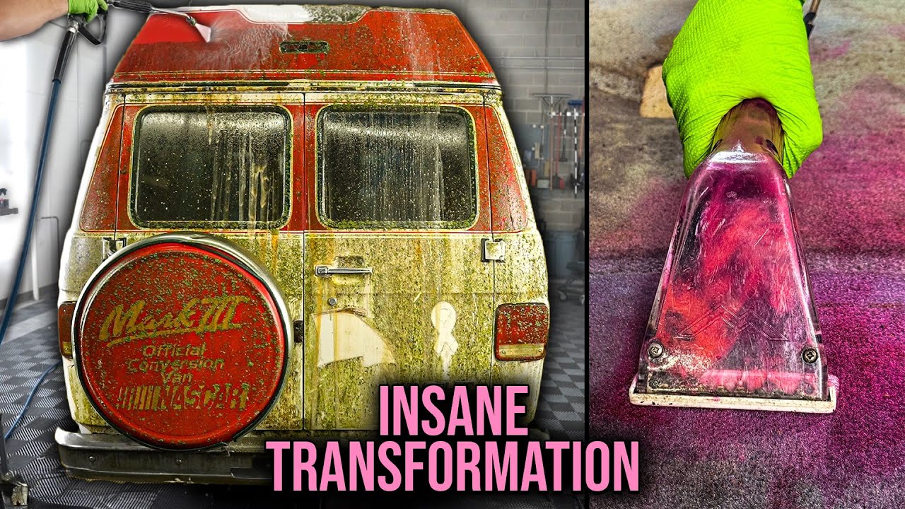 Cleaning the Nastiest Car Ever Found—See the Reveal