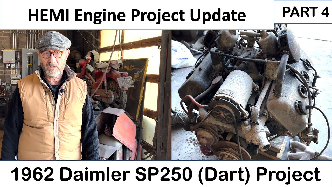 Daimler Dart SP250 Hemi Engine Update | JB Donaldson Part 4