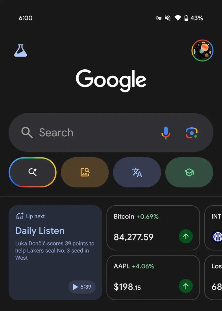 The Google app's Activity tab is finally live for all users