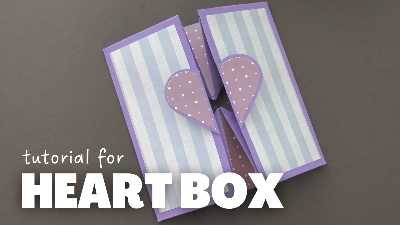 Heart Box Tutorial - Scrapbook Ideas