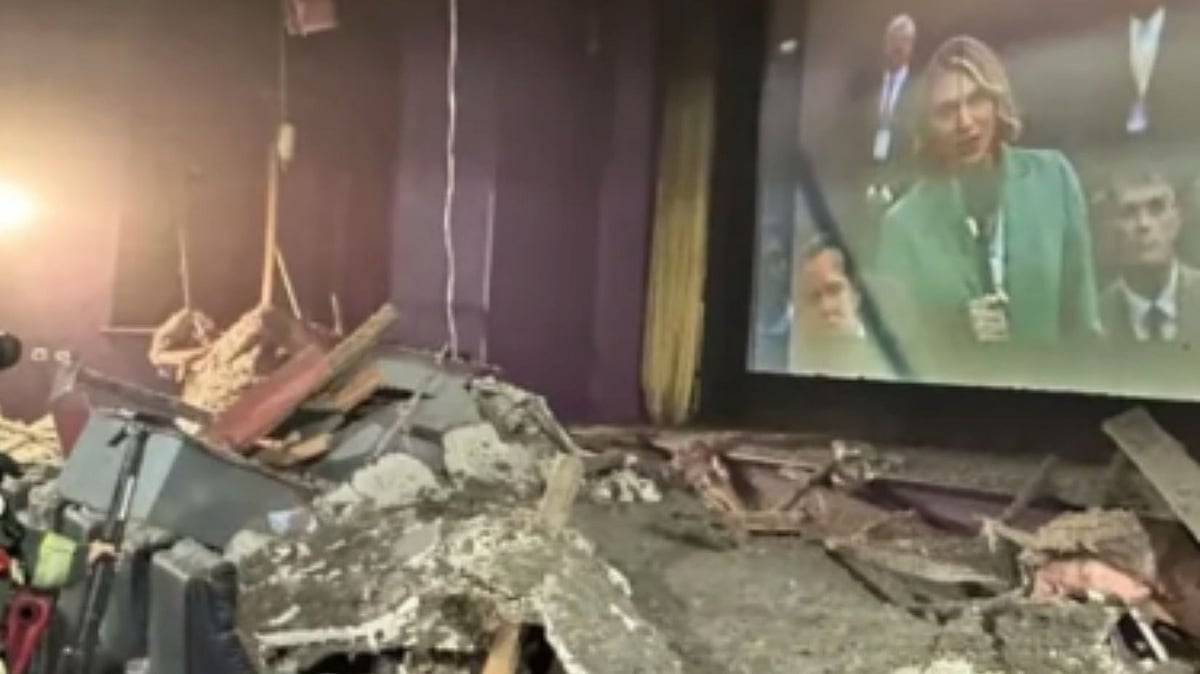 'Horror Got Real': Movie Hall Ceiling Collapses In Argentina During ...