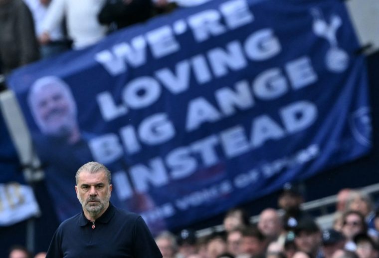 Tottenham fans have made their feelings on Ange Postecoglou clear