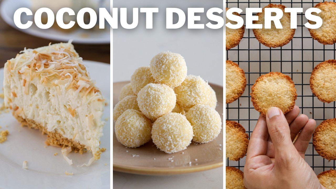 Easy Coconut Recipes for Dessert Fans