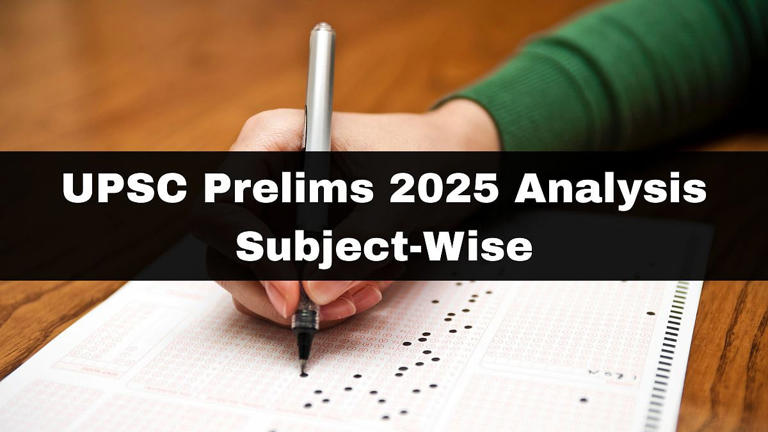 UPSC Prelims 2025 Analysis Subject-Wise: How Tough Were Paper 1 And Paper 2? Check Detailed Exam ...