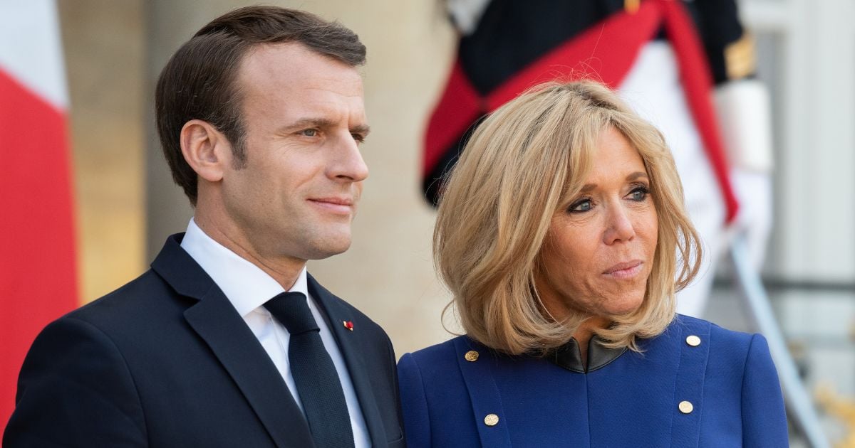 Brigitte Macron gifle Emmanuel Macron en plein visage : cette vidéo ...