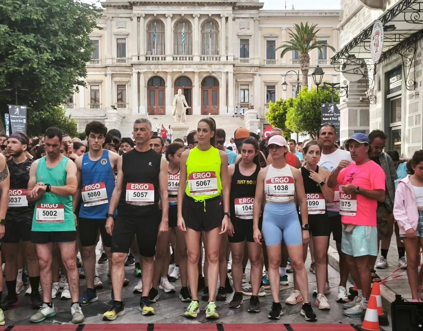 Η Σύρος δικαίωσε την επιλογή της για αγώνα του Run Greece