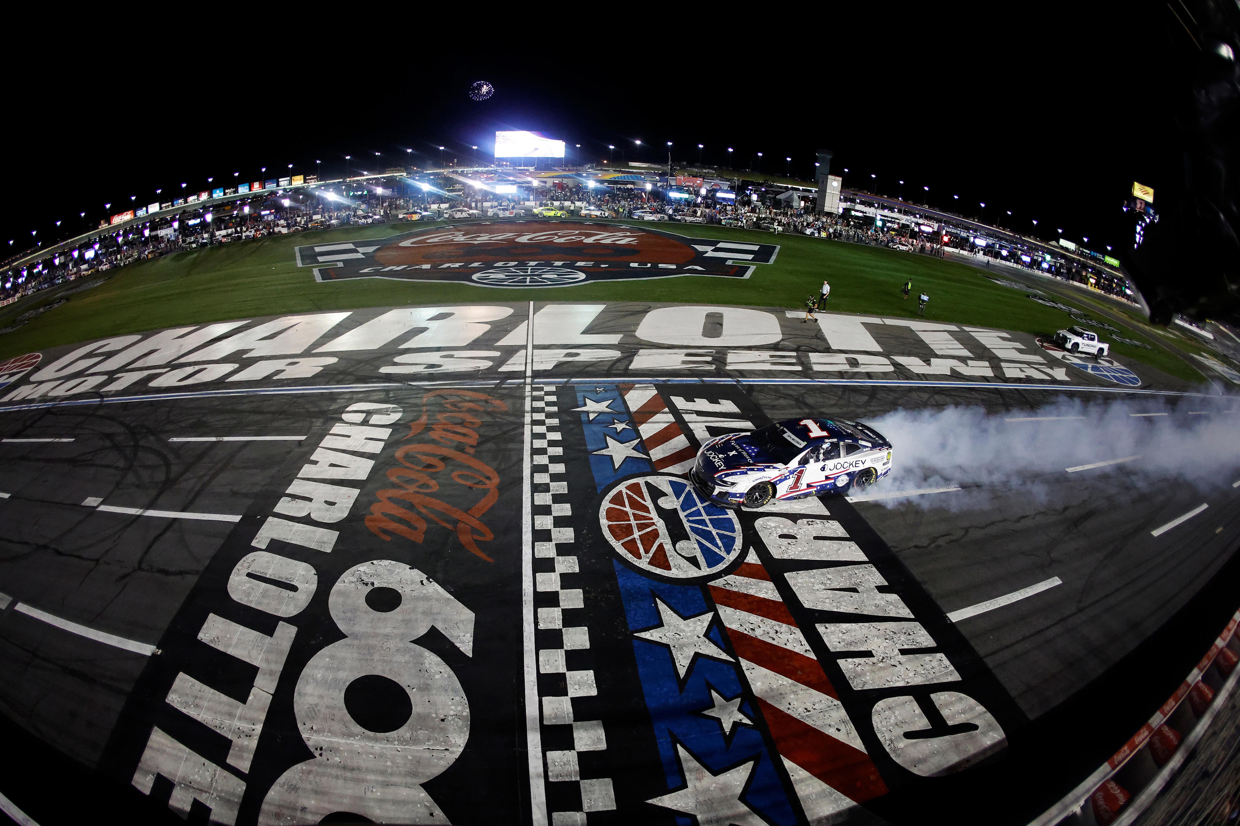 NASCAR Charlotte race winners, losers: Kyle Larson crashes, Ross ...