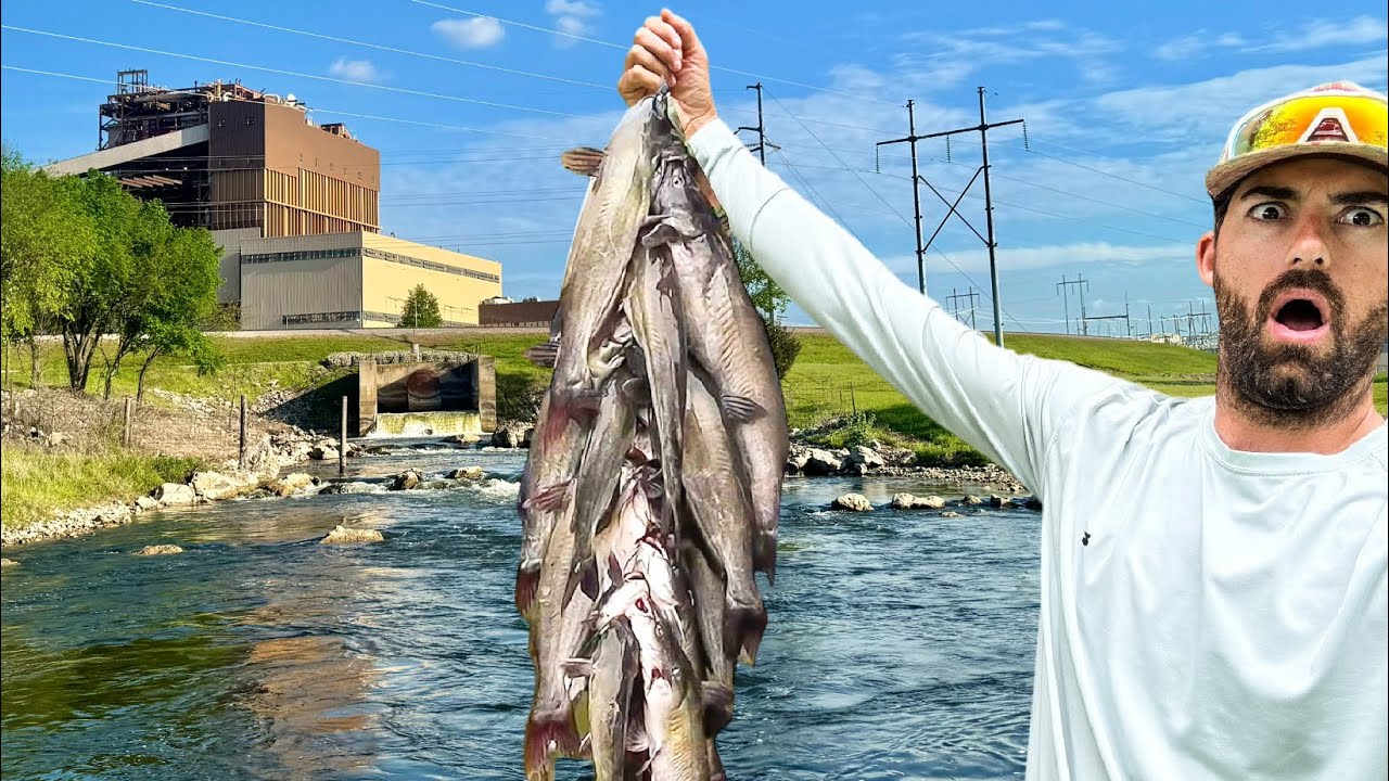 Best spillway catfishing ever lands crazy catch