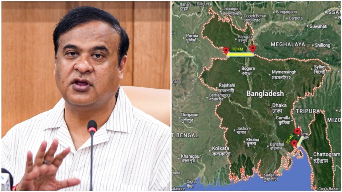 Himanta Shares Bangladesh's Maps With Its Own 'Chicken Necks', Says ...