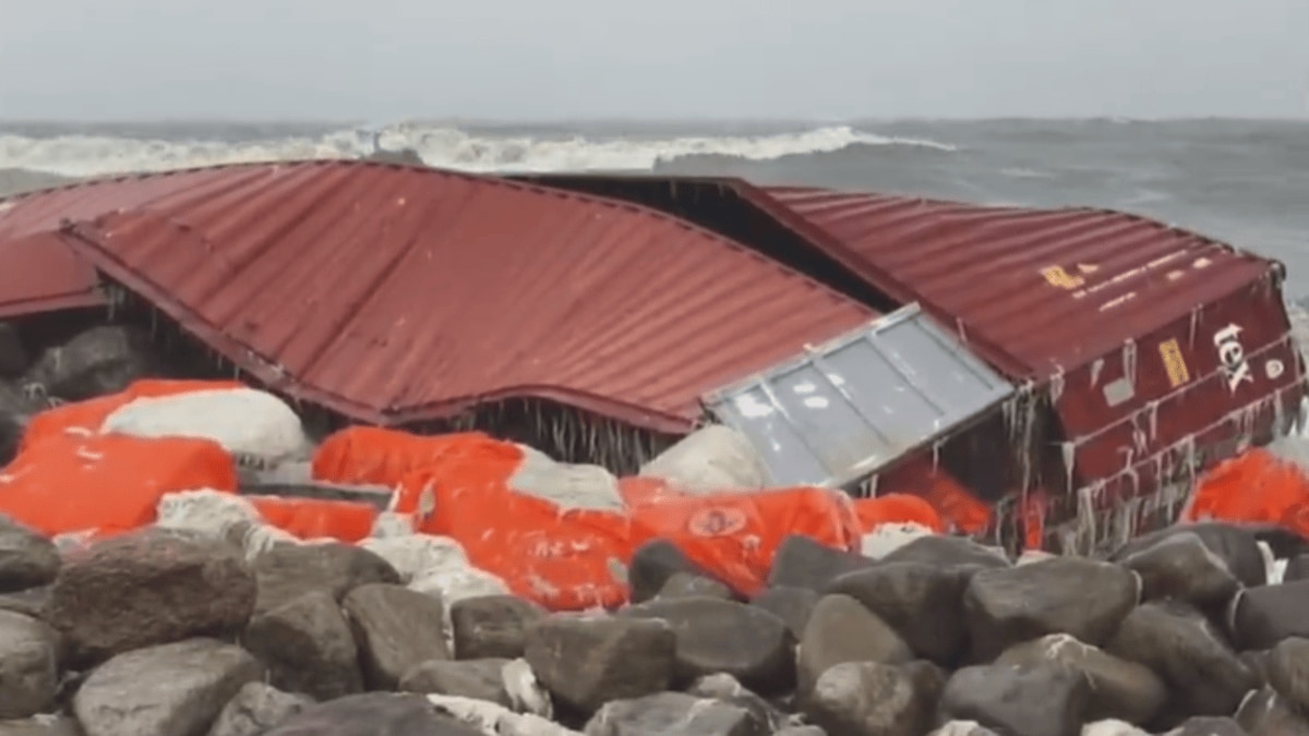 8 Containers From Capsized Ship Spotted Along Kerala Coast, WATCH