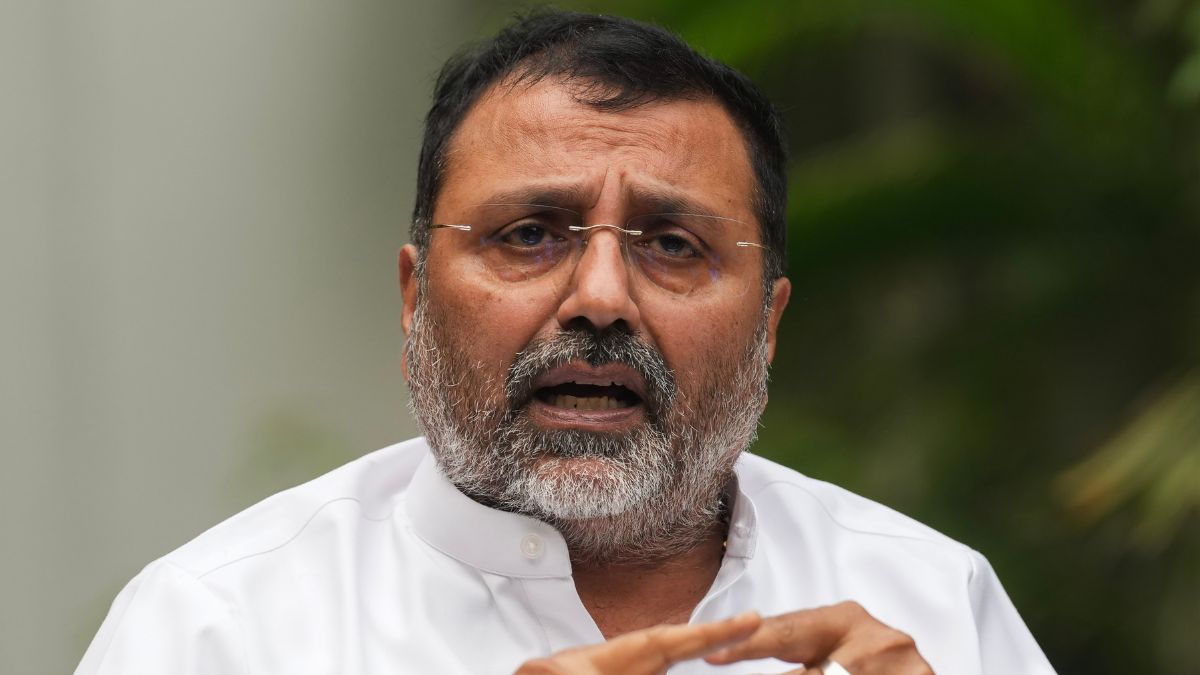 'I Stand By My Statements': BJP's Nishikant Dubey Defends 'Patak Patak ...